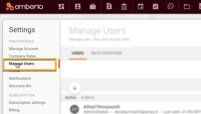How to Add a User to Amberlo?