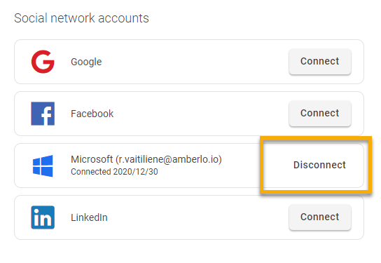 How to Connect your Social network accounts?