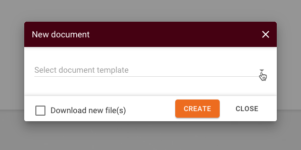 How Do I Generate a Document Using My Template?
