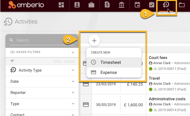 How To Find a Timer in Amberlo?